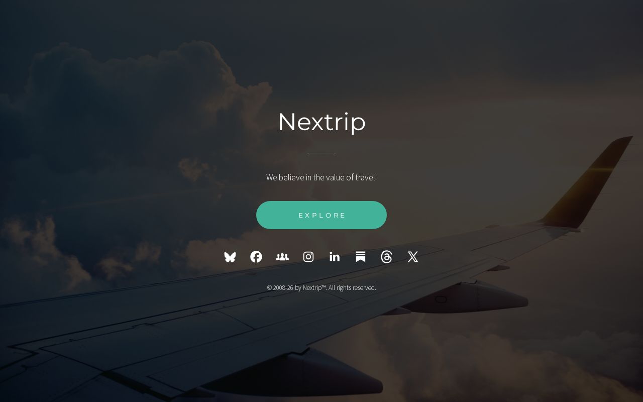 Nextrip - We believe in the value of travel
